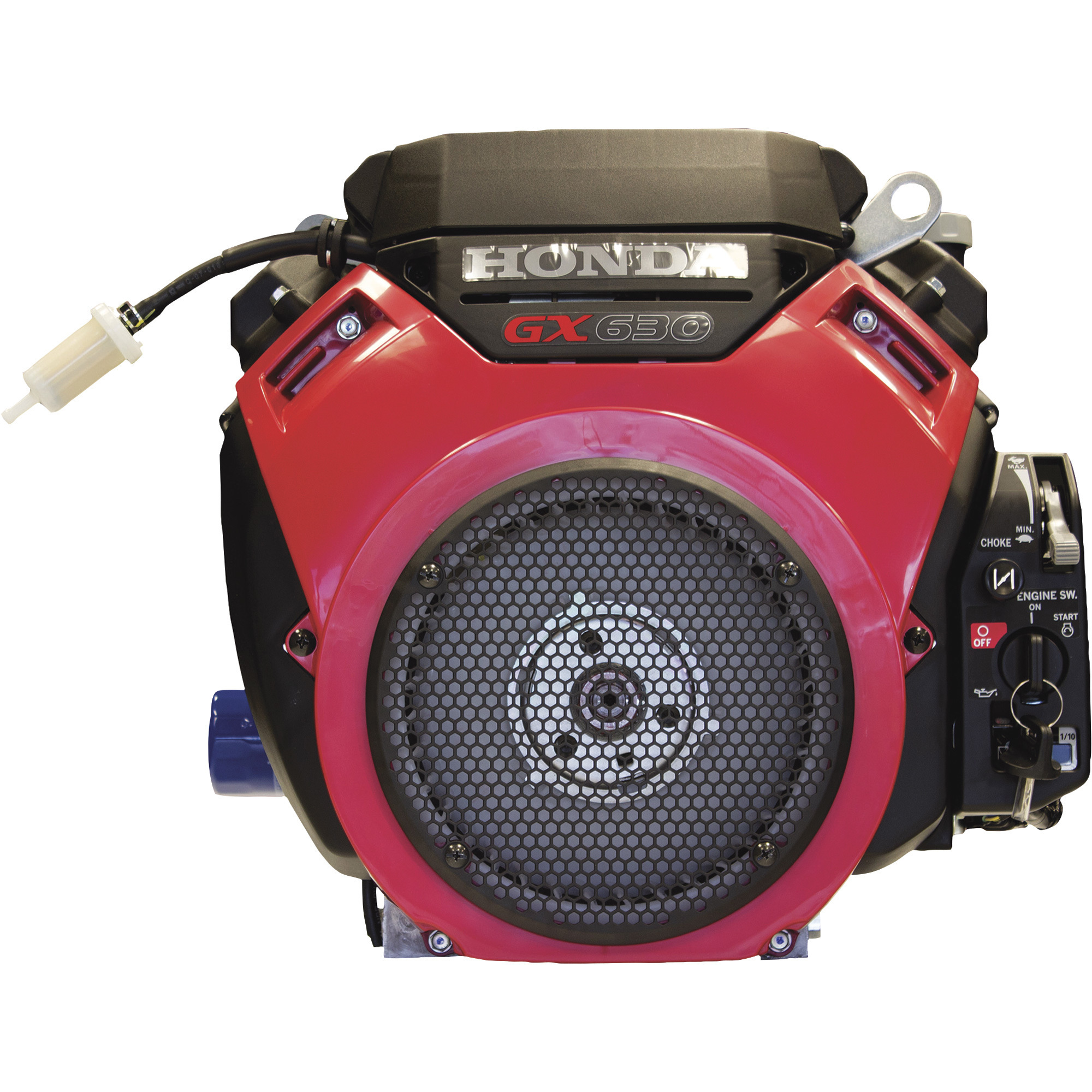 Honda V-Twin Horizontal OHV Engine with Electric Start — 688cc, GX Series, Model# GX630RHQZE ...